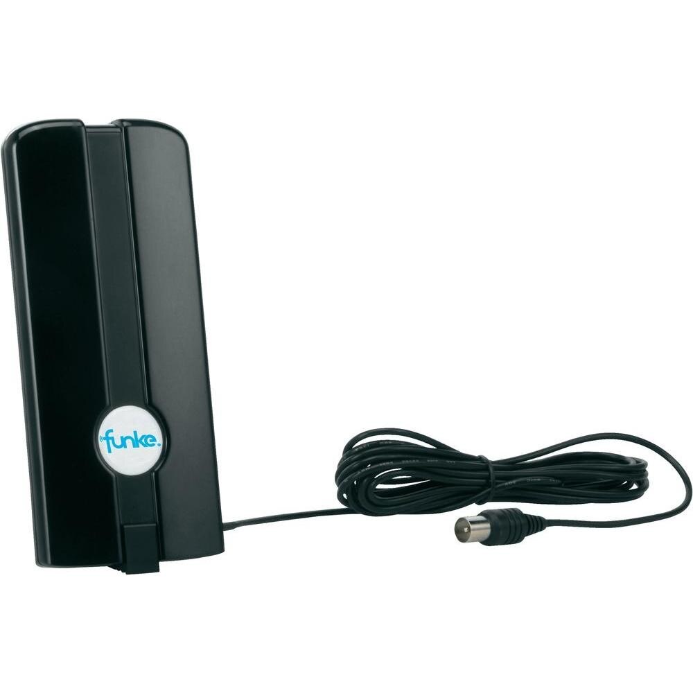 Активна антена Funke DSC-250 DVB-T, Вътрешна 32 dB, С усилвател и ...