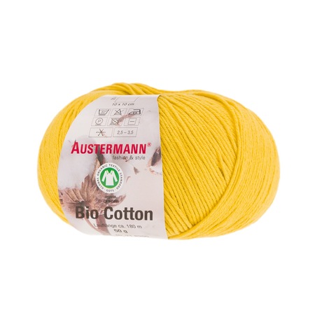 Fir 100% bumbac organic, Austermann, Bio Cotton Color 23 de tricotat si ...