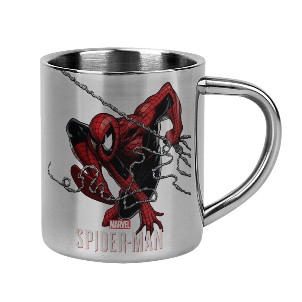 Cana Spider-man, Inox, 300 ml, Multicolor - eMAG.ro