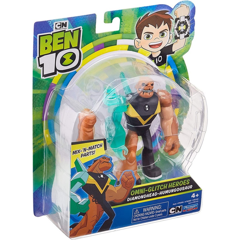 Figurina Ben 10 Basic Figures Diamondhead Humungousaur 20 cm - eMAG.ro