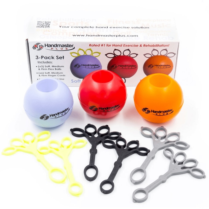 Set Handmaster Plus 3 mingi recuperare mana, multicolor - eMAG.ro