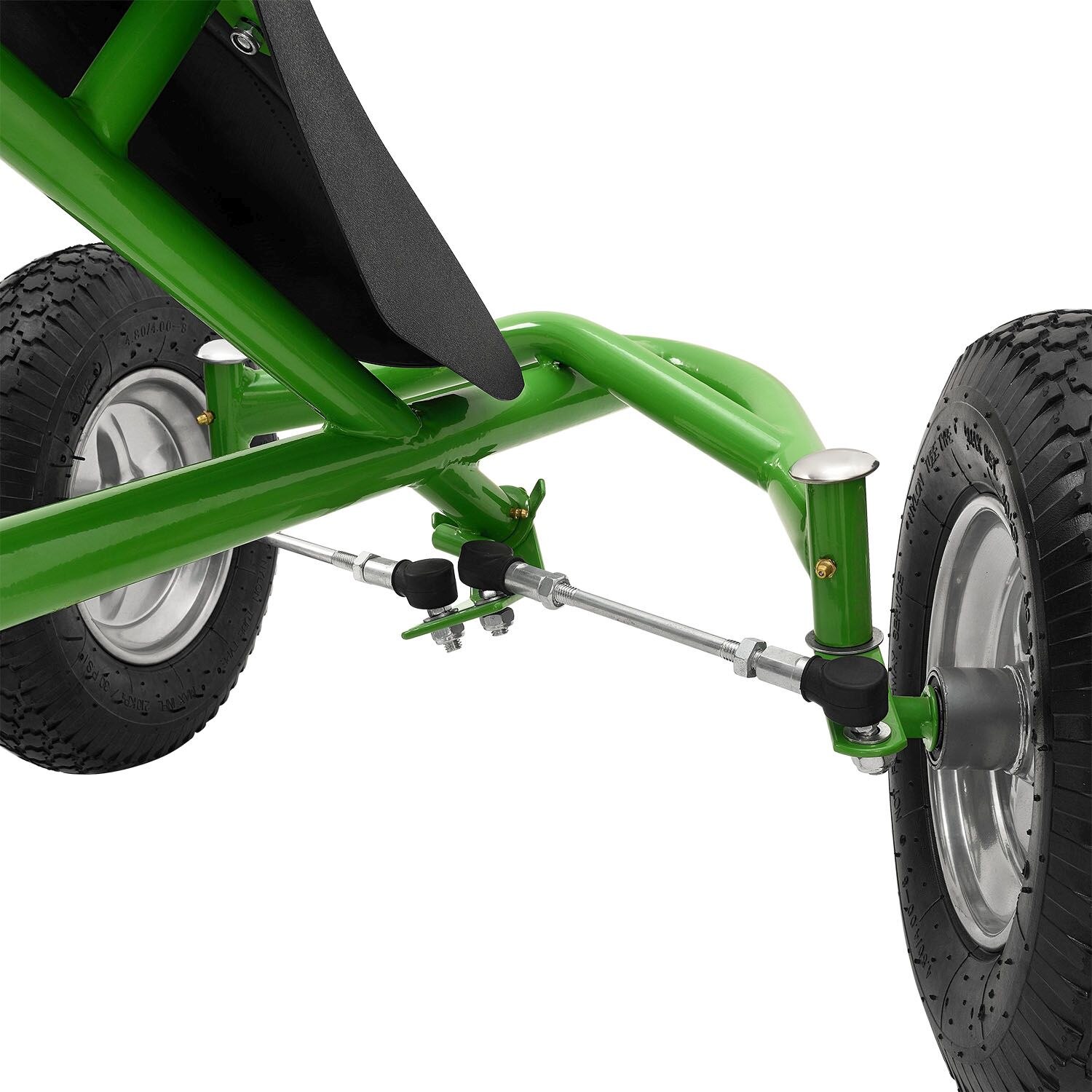 Cart copii 8+, cu 2 locuri, scaun fata 80 kg, scaun spate 25 kg ...