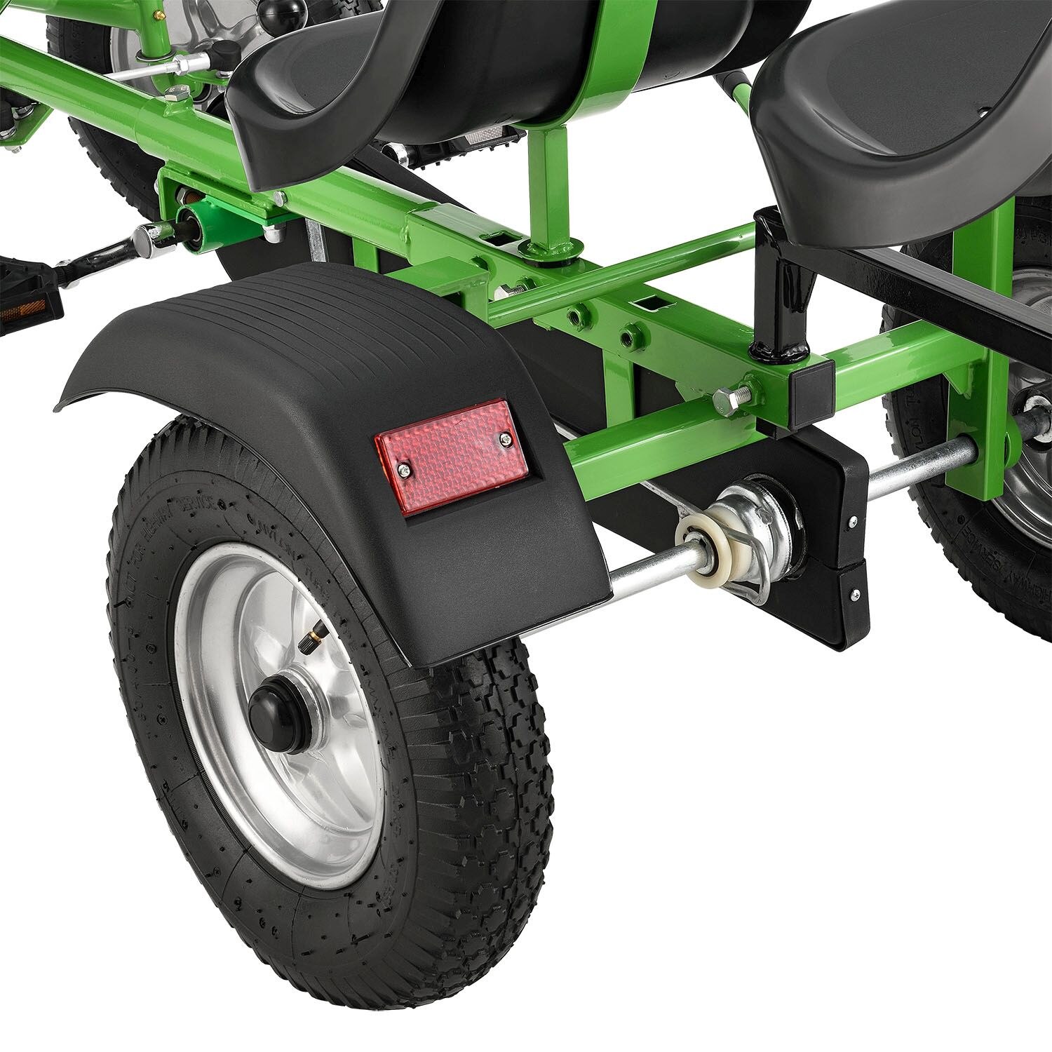 Cart copii 8+, cu 2 locuri, scaun fata 80 kg, scaun spate 25 kg ...