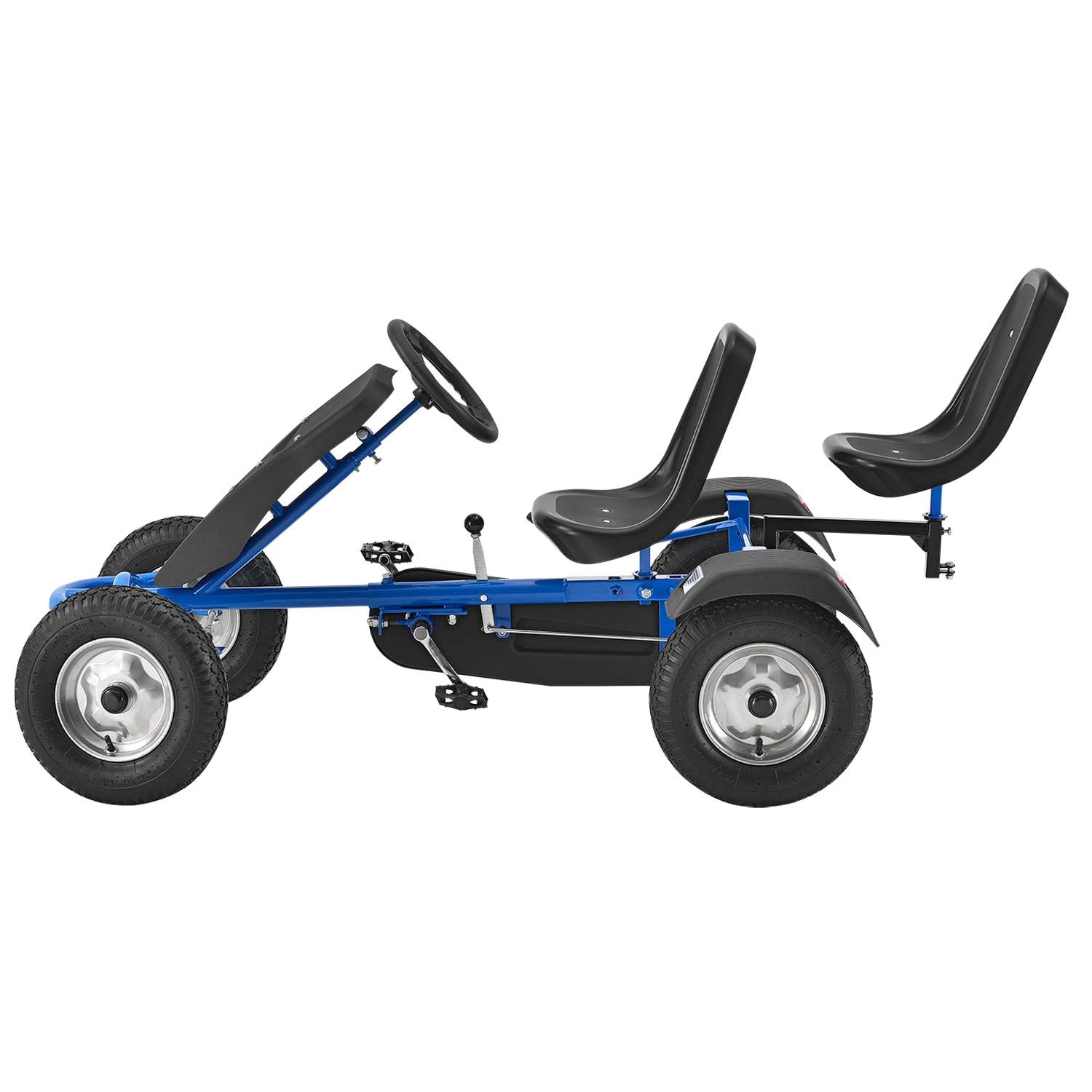 Cart copii 8+, cu 2 locuri, scaun fata 80 kg, scaun spate 25 kg ...