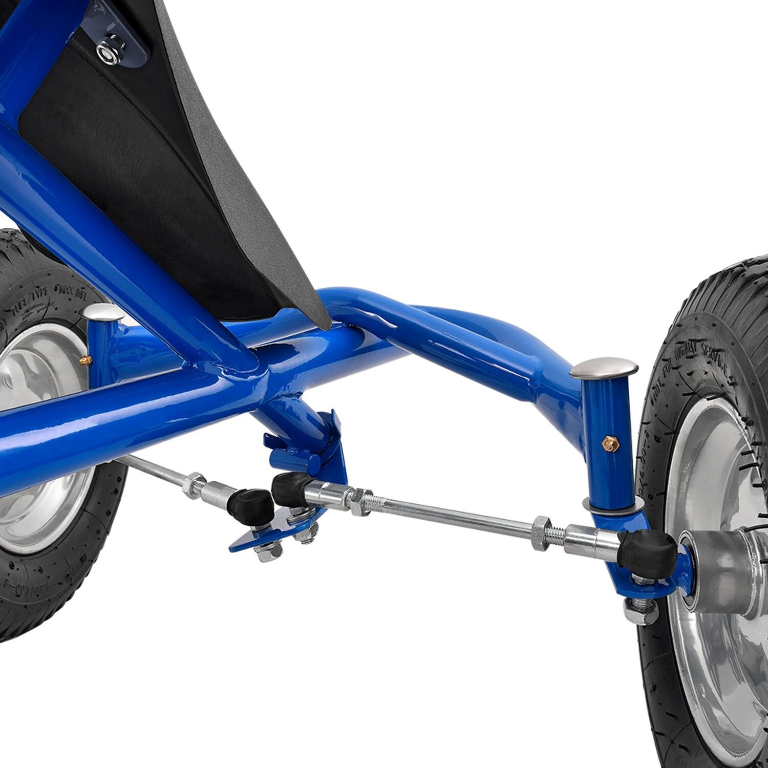 Cart copii 8+, cu 2 locuri, scaun fata 80 kg, scaun spate 25 kg ...