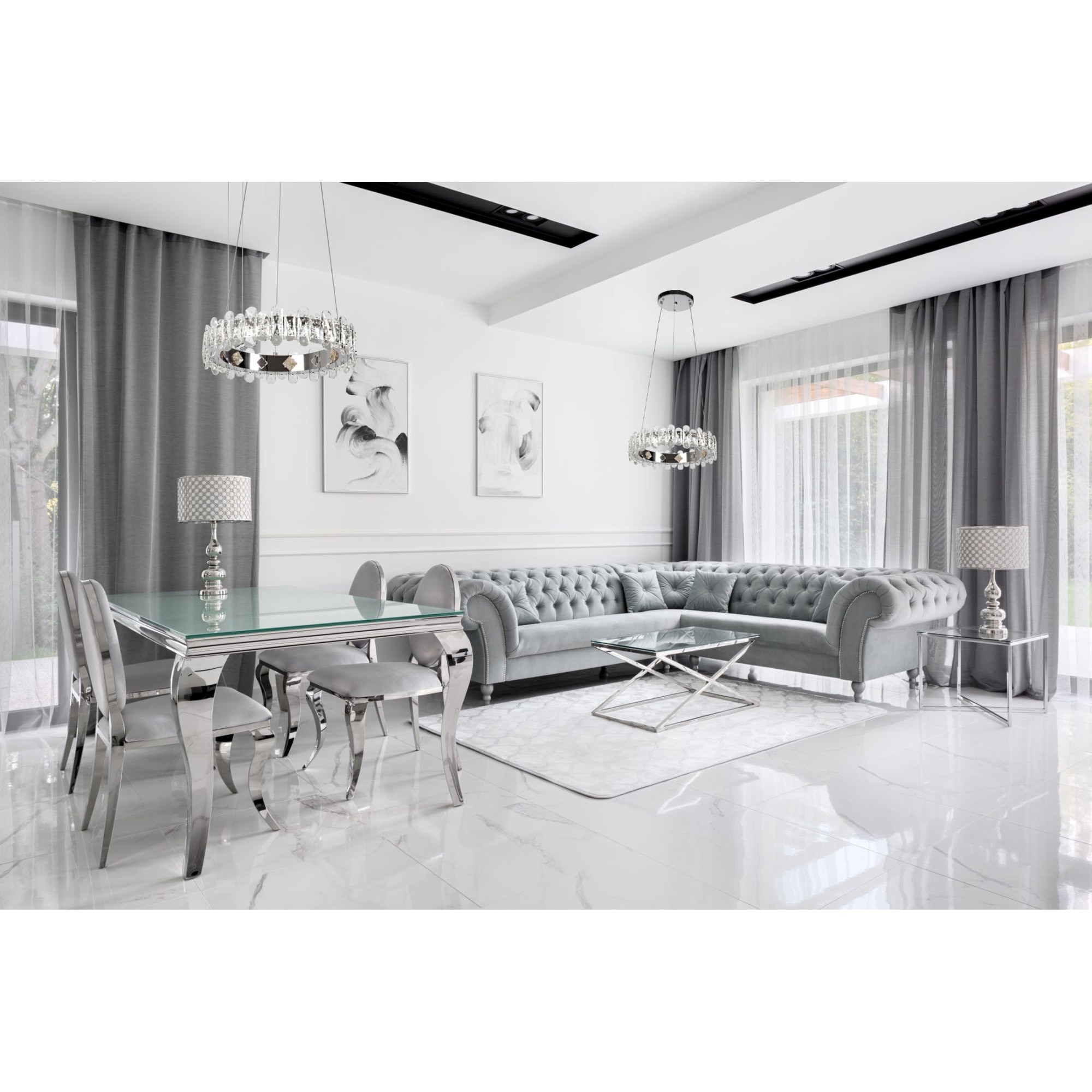 Lustra Tavan Banda Led 44W Metal 390x100 mm Telecomanda - eMAG.ro