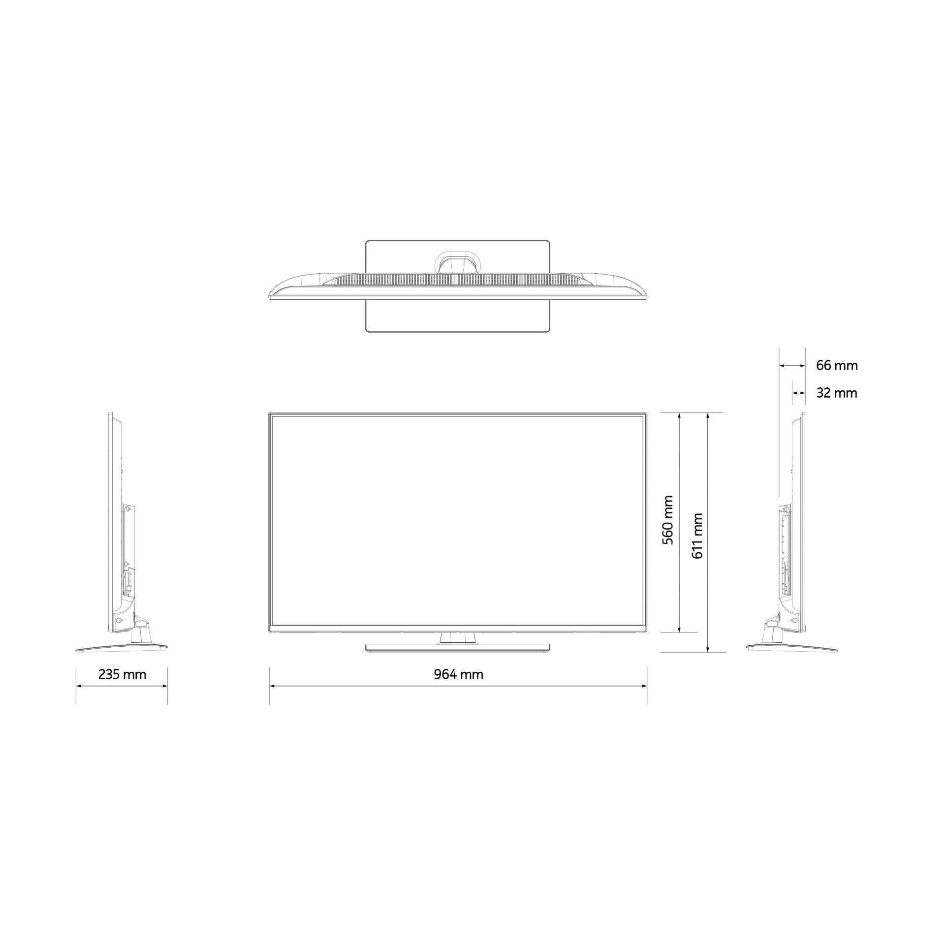 Телевизор Nokia 4300B, 43″, Smart TV - eMAG.bg