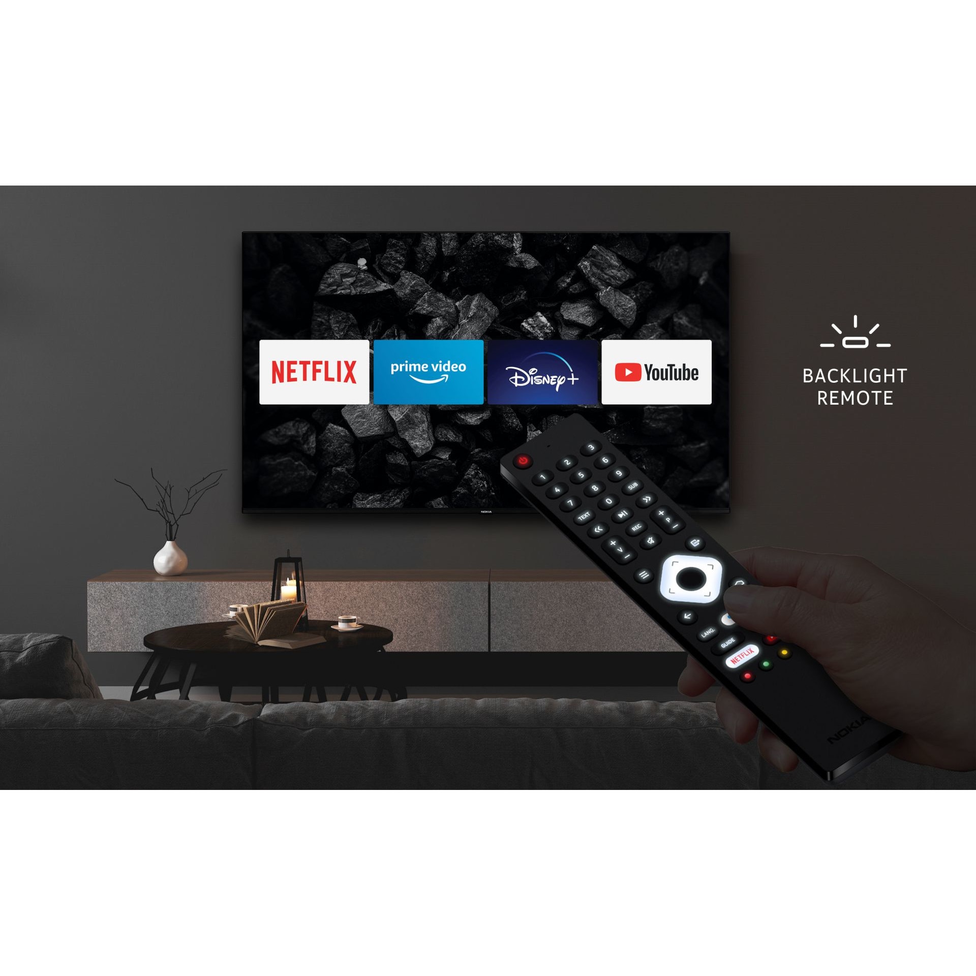 Телевизор Nokia 4300B, 43″, Smart TV - eMAG.bg