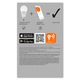 Set 2 becuri inteligente led RGBW Ledvance smart 9W, E27, 806 lm ...