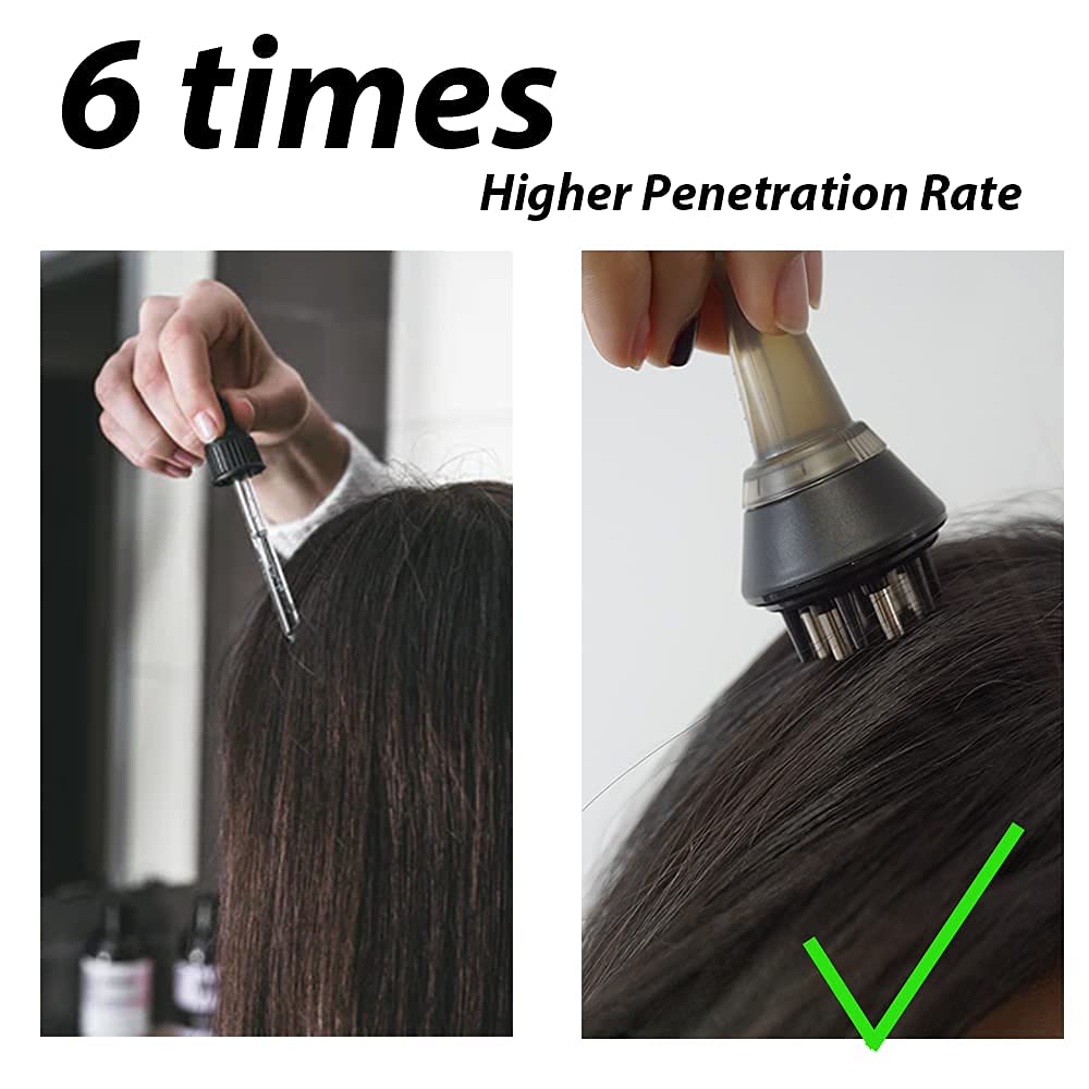 Aparat de masaj cap NUODWELL, Anti-Cadere, Anti-Matreata, Mecanic ...