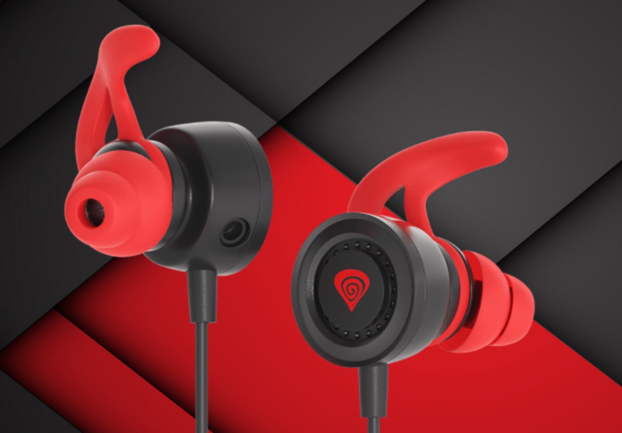 Casti Genesis, Cu microfon, Negru - eMAG.ro