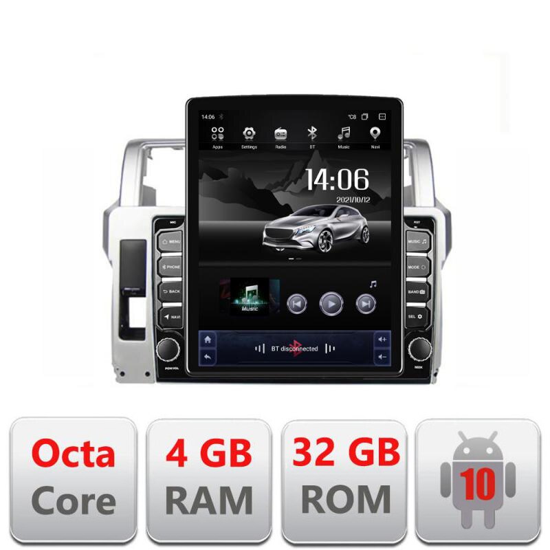 Navigatie dedicata Toyota Landcruiser J150 Prado 2014-2017 H-065 ecran ...