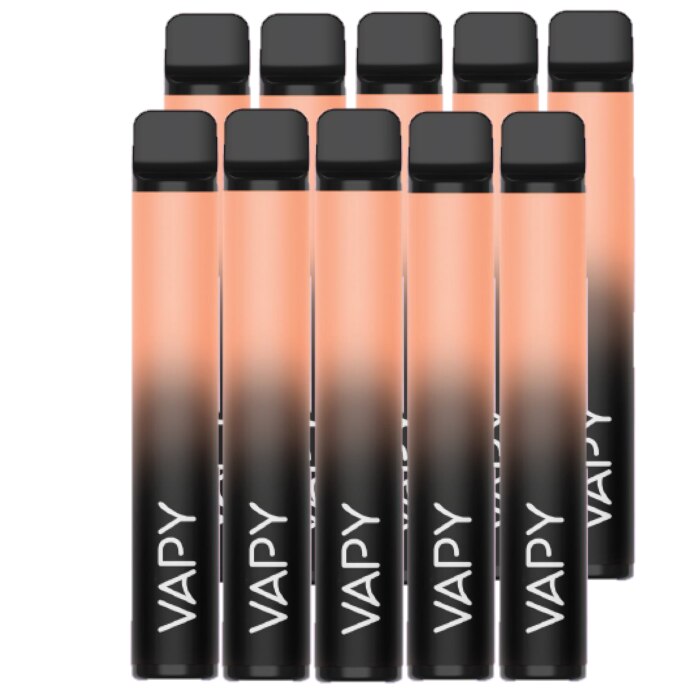 Set 10 Tigari electronice, tip narghilea, 800 de fumuri, cu 2% nicotina ...