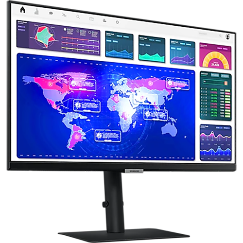 Monitor LED, Samsung, 24", IPS, Negru - eMAG.ro
