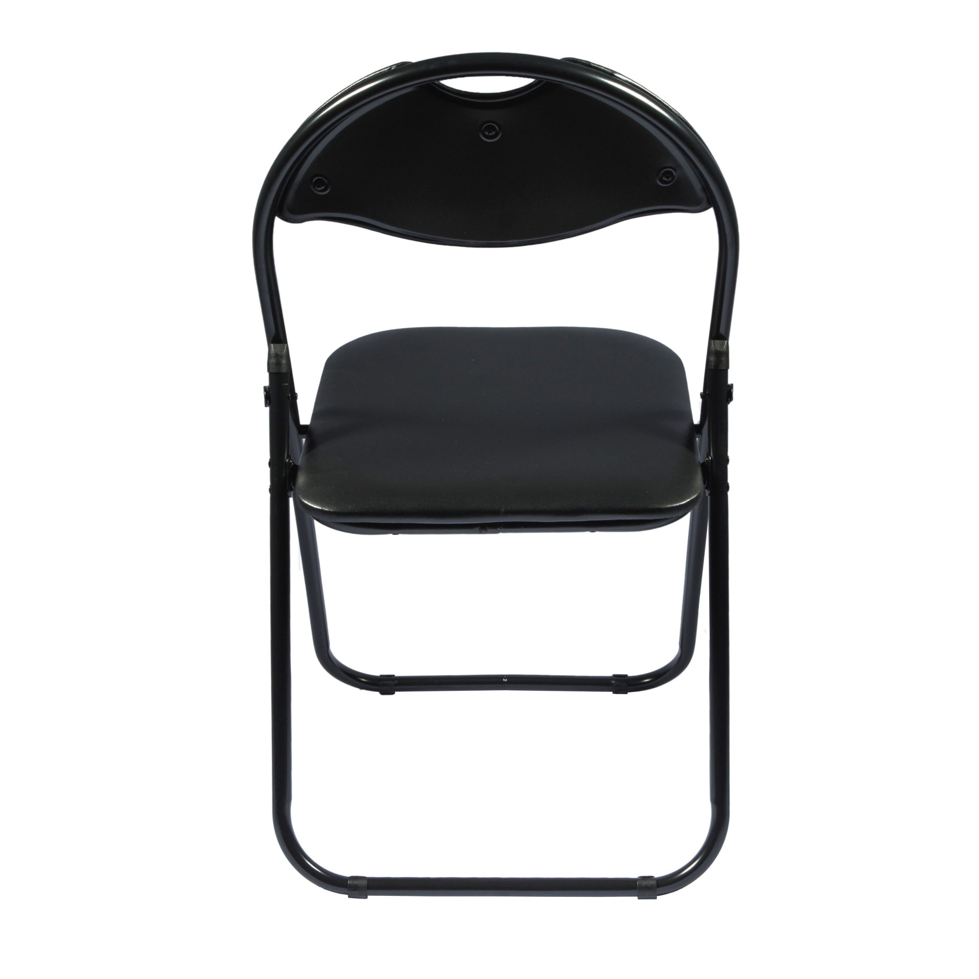 Scaun pliant cu spatar, Cordoba, pentru bucatarie, negru - eMAG.ro