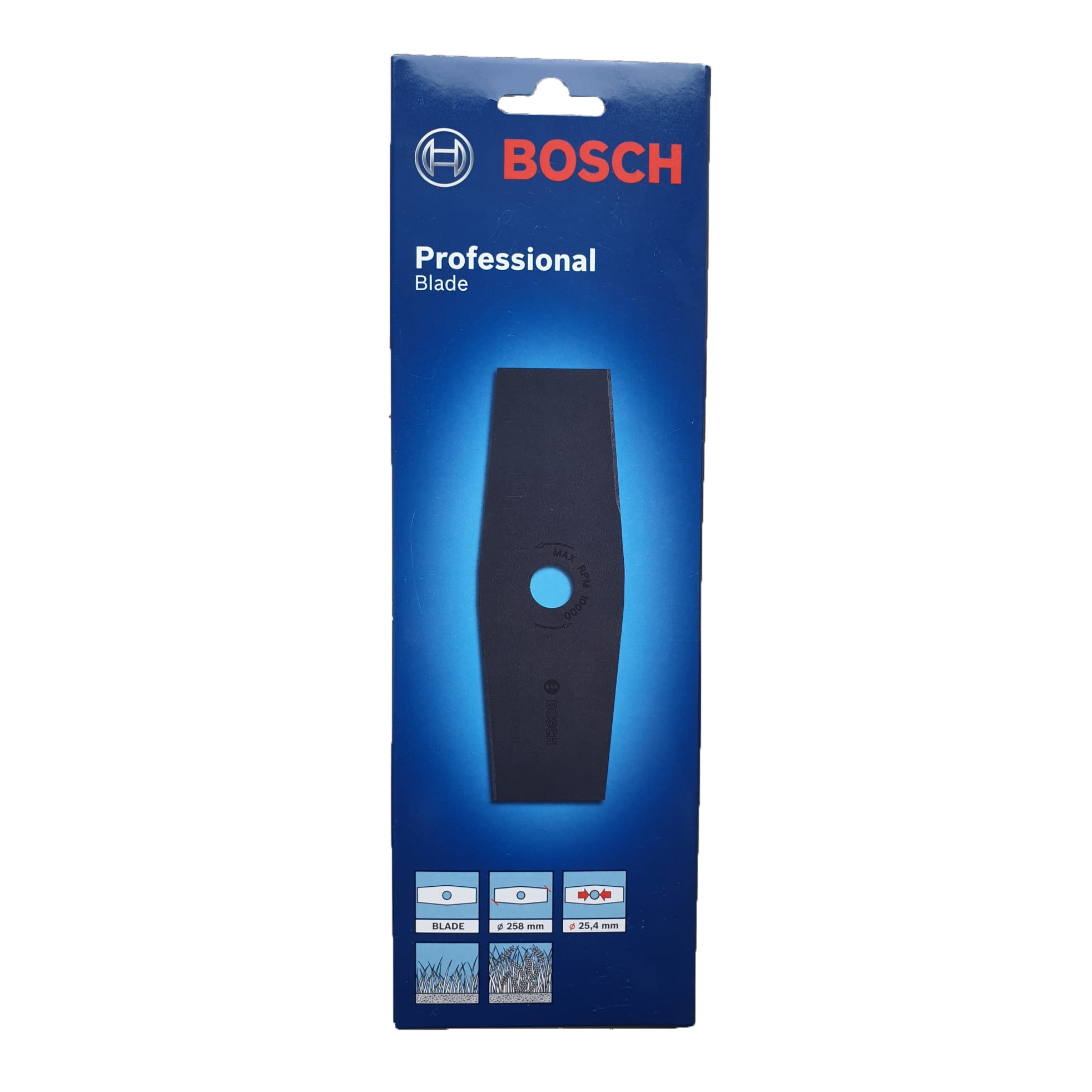Disc cu 2 taisuri Bosch Professional 258x25.4mm, cutit pentru motocoasa ...