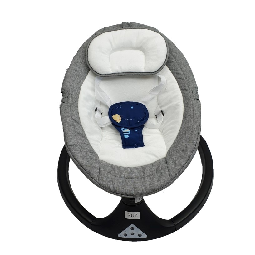 Balansoar bebe 3in1 electric, cu plasa tantari, perna in forma de U ...