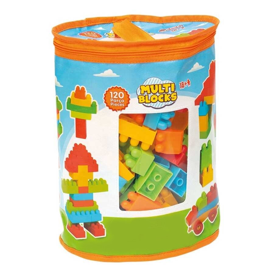 Cuburi de construit in gentuta Multi Blocks 120 piese - eMAG.ro