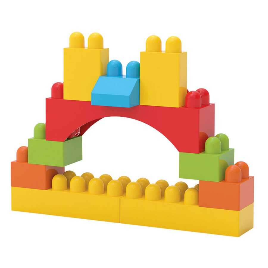 Cuburi de construit in gentuta Multi Blocks 120 piese - eMAG.ro