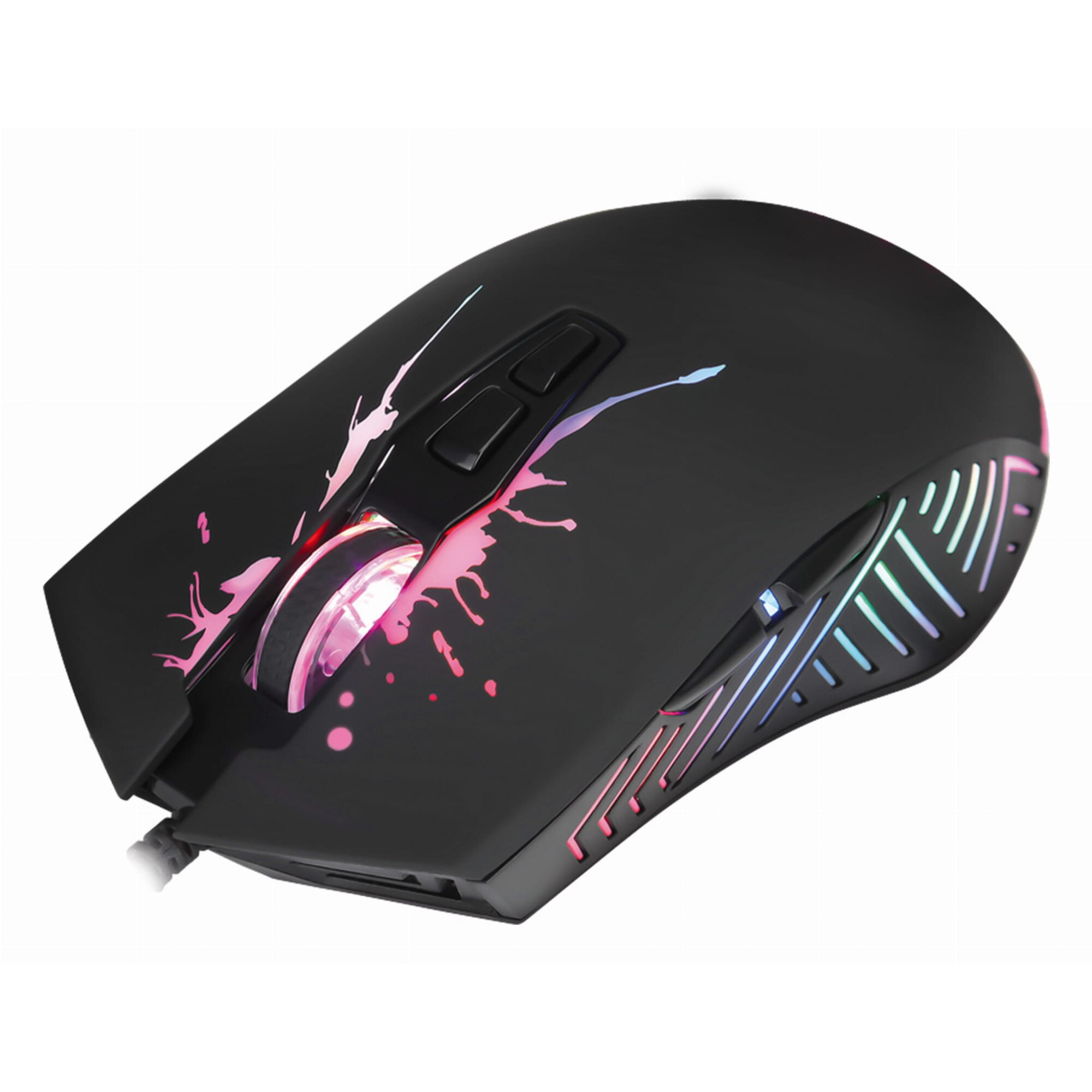 Mouse Gaming Varr VGMB05, Iluminare RGB, 7200 Dpi, Negru - eMAG.ro