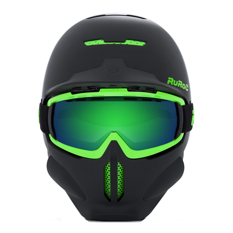 Casca ski / snowboard Ruroc RG1-DX Black Viper ML - eMAG.ro