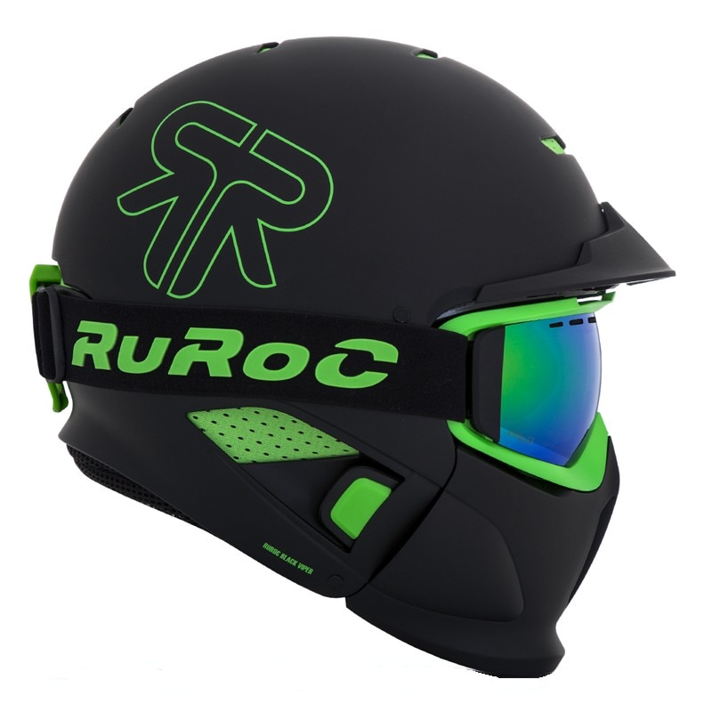 Casca ski / snowboard Ruroc RG1-DX Black Viper ML - eMAG.ro