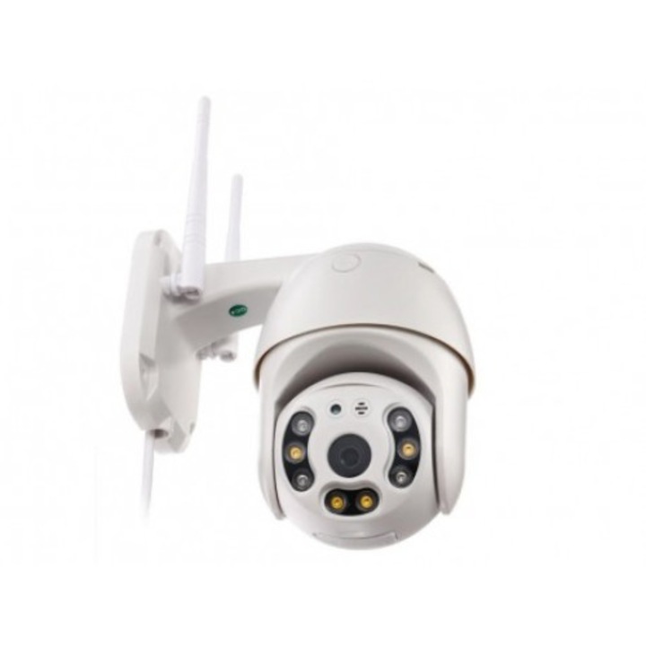 Camera Supraveghere IP PTZ Techstar P12, Dome, Wireless, 1080p, LED si ...
