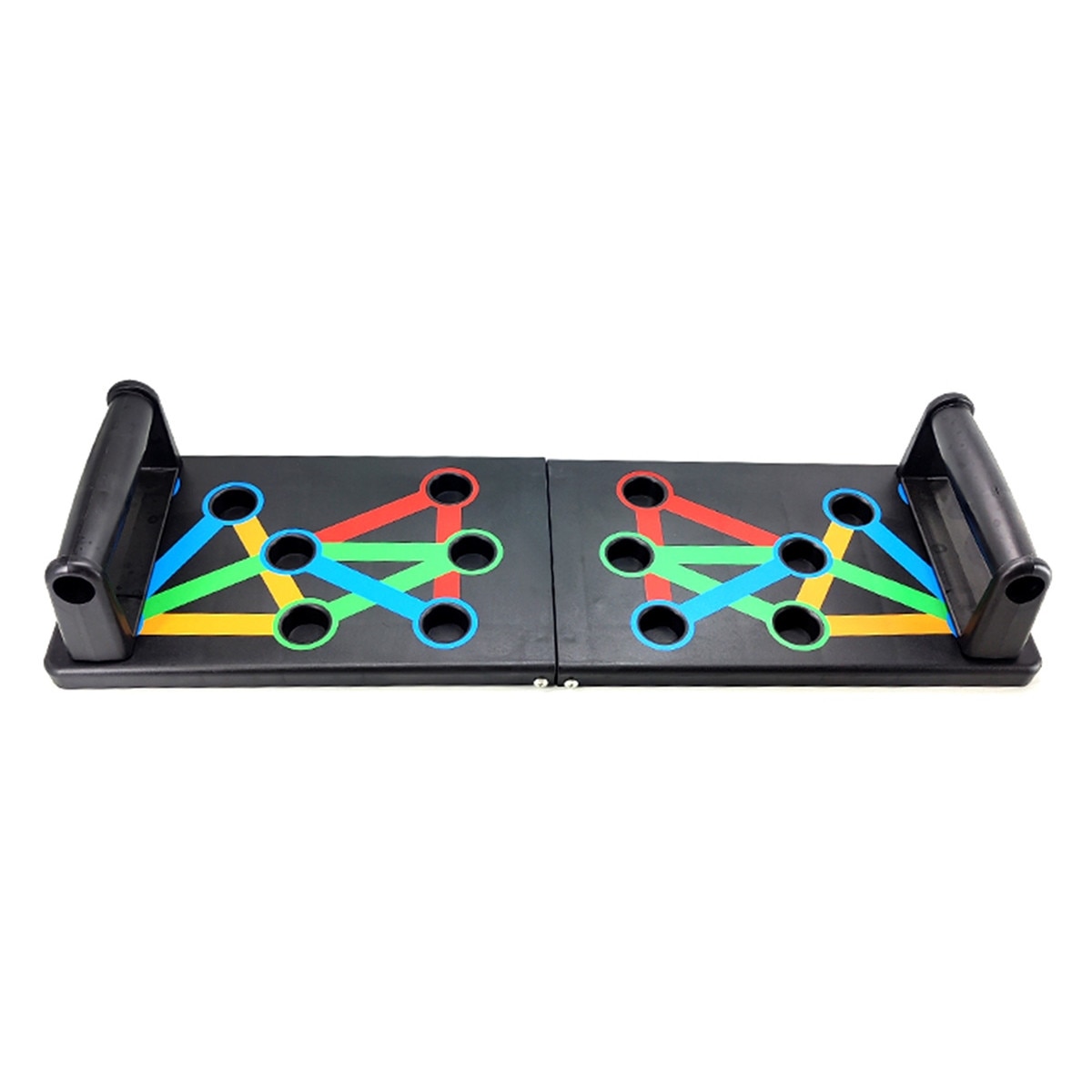 Fitness fekvőtámasz pad, Push-Up Board, összecsukható, többszínű - eMAG.hu