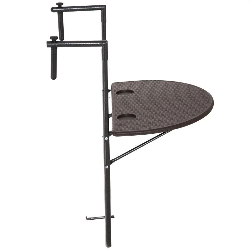 Masa de balcon rabatabila, Modern Home, 83x64x60 cm, inaltime reglabila ...