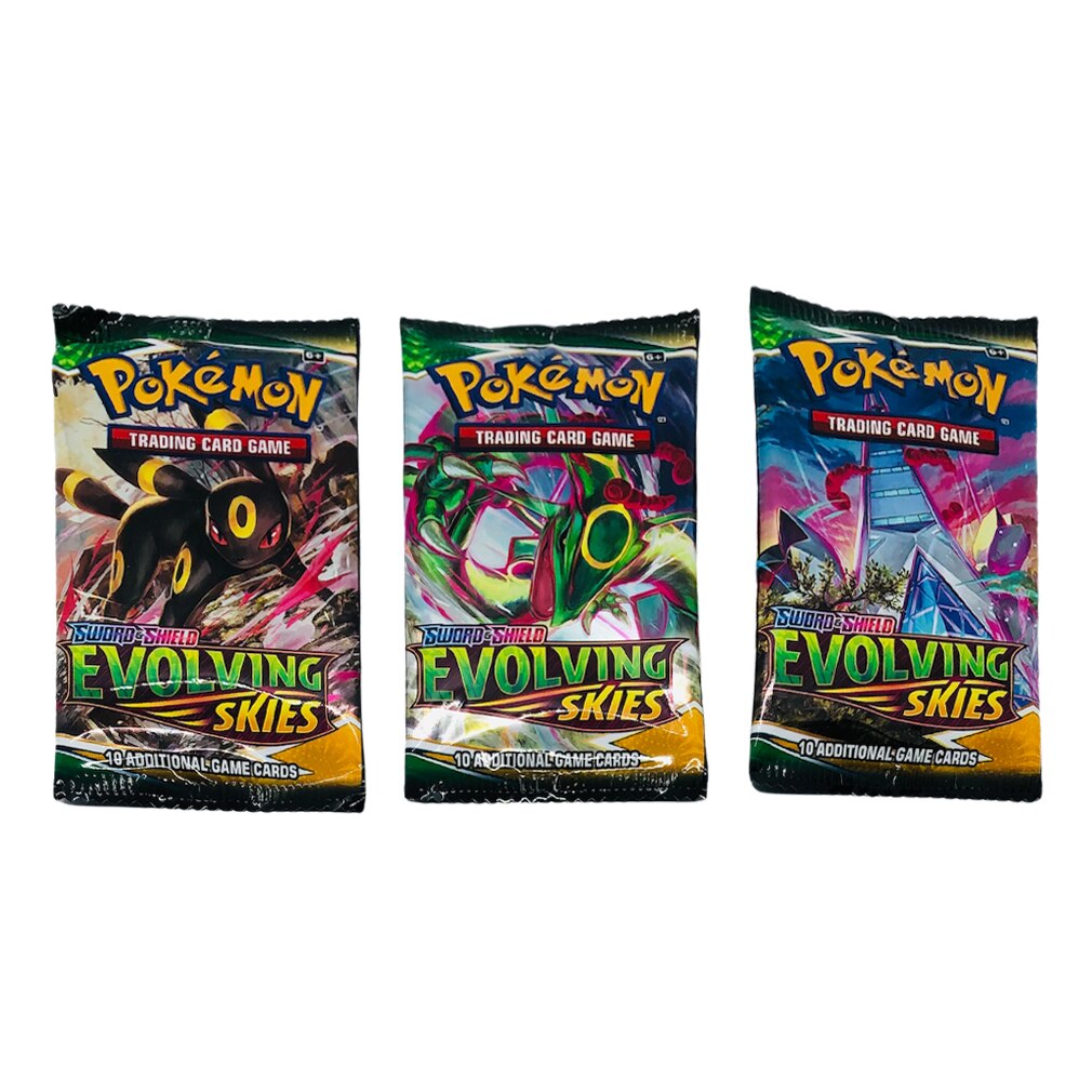 Joc de carti Pokemon trading cards, Sword & Shield, Evolving Skies ...