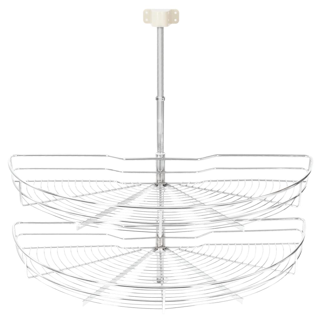 Rafturi Zakito Europe, 85x44x60-80cm, 2 nivele, rotative - eMAG.ro
