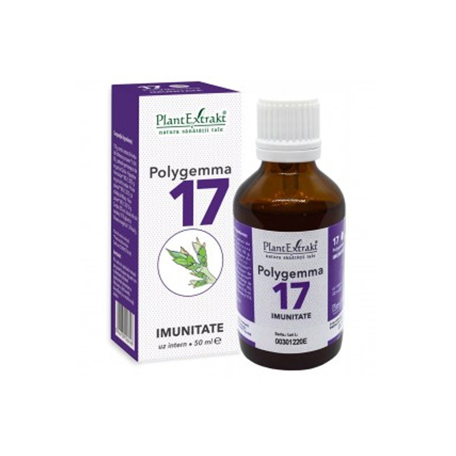 Polygemma 17 (imunitate) 50ml Plantextrakt - eMAG.ro