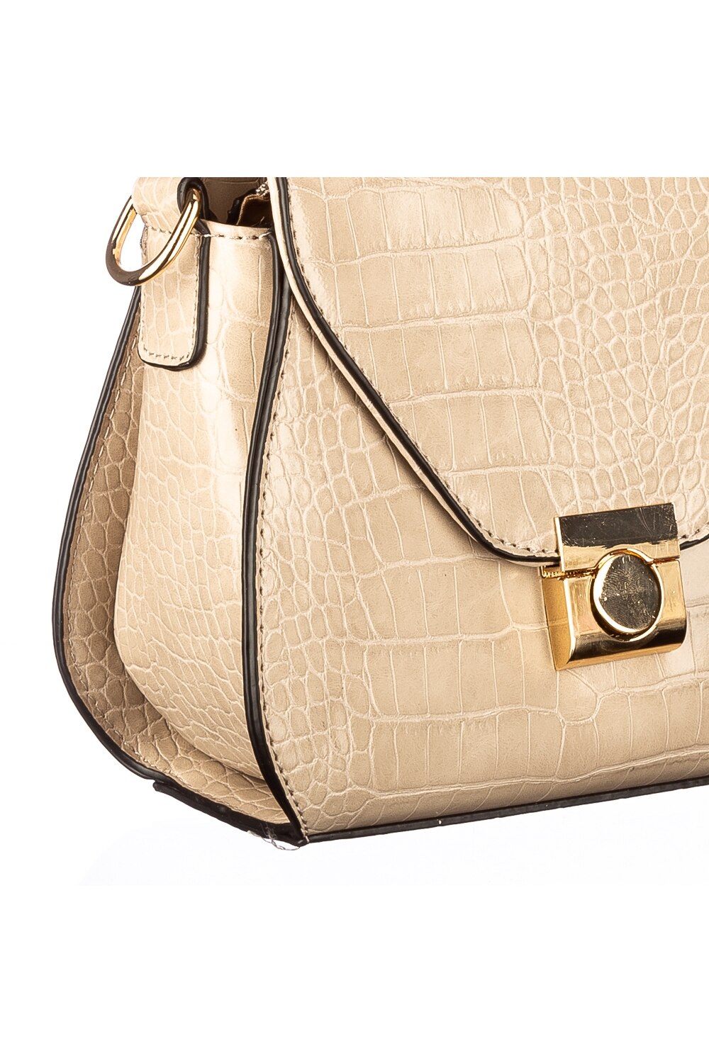 Geanta dama Fancy Bej piele ecologica - eMAG.ro