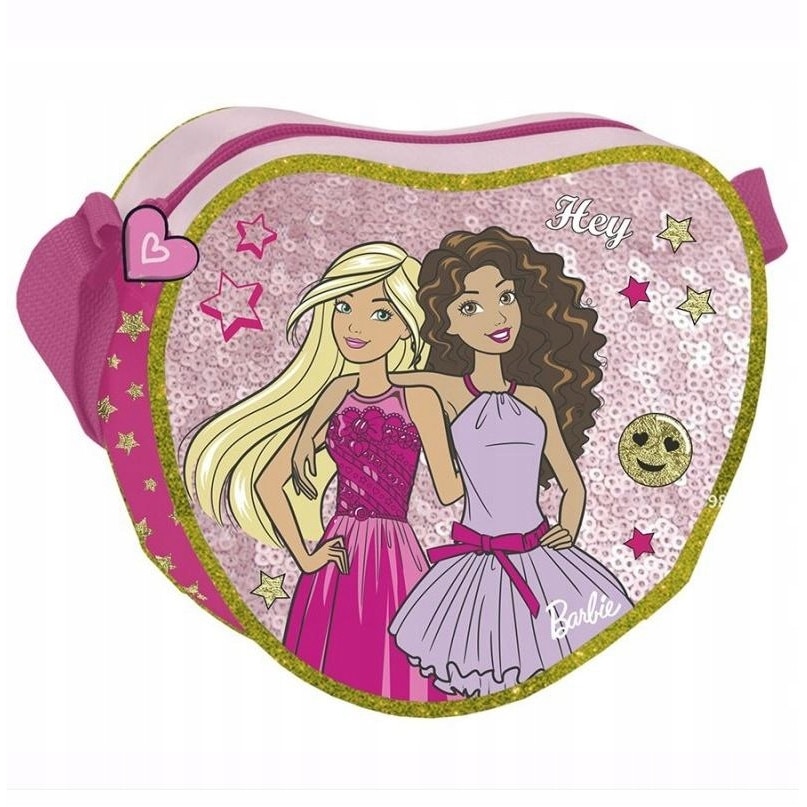 Set ghiozdan scoala, Barbie, penar, portofel, sac pentru pantofi ...