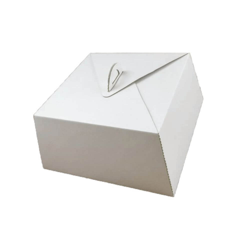 Set 25 Cutii Tort CT7, 350x350x145 mm, Carton Alb - eMAG.ro