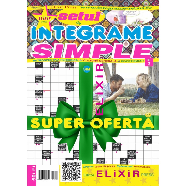Setul de integrame simple nr 3, 400 pagini - eMAG.ro
