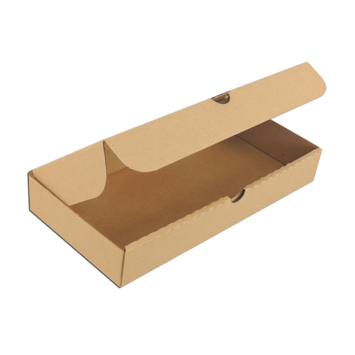Set 30 cutii de carton, DeaSign, 150x150x80 mm, FEFCO 0429, ondulat in ...