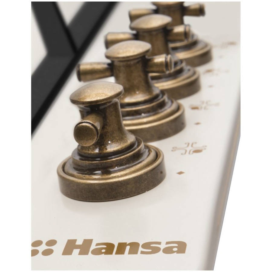 Hansa BHGY620390 Beépíthető főzőlap, gáz, 4 égős, elektromos gyújtás ...