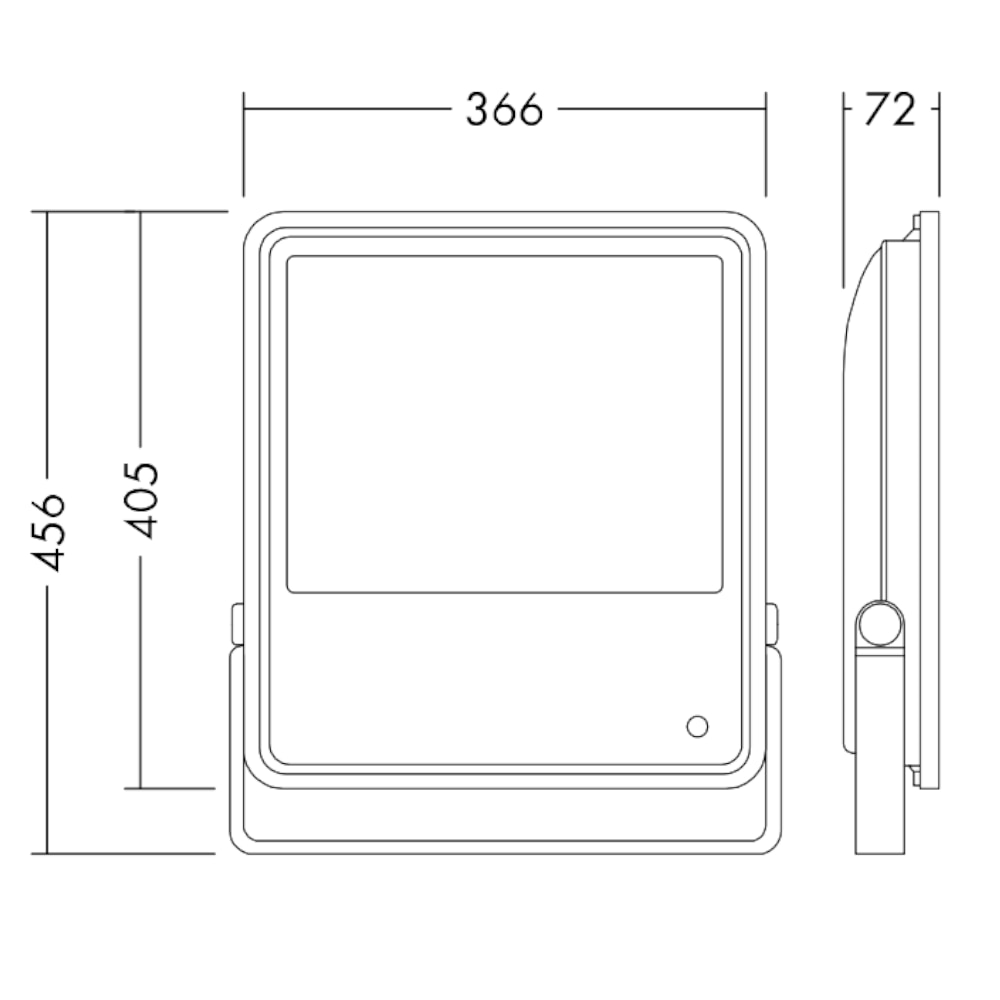 Proiector LED Asimetric Thorn Eco Leo, 210W, 25000 lm, lumina alba ...