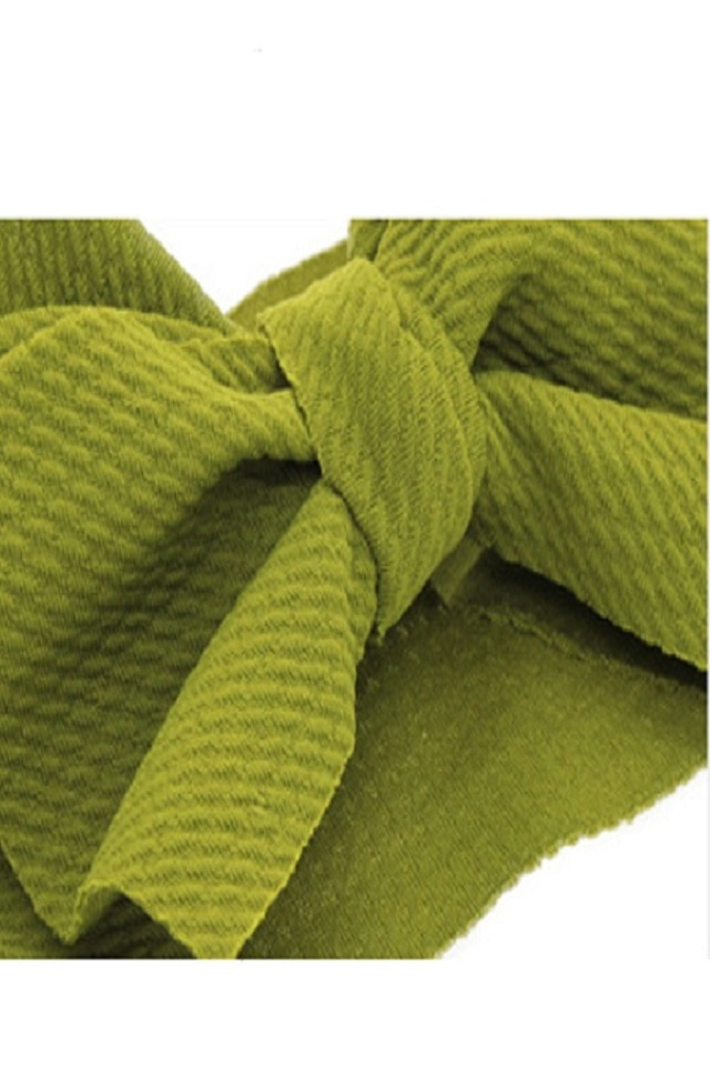 Rugalmas fejpánt babáknak, Textil anyag, Zöld - eMAG.hu