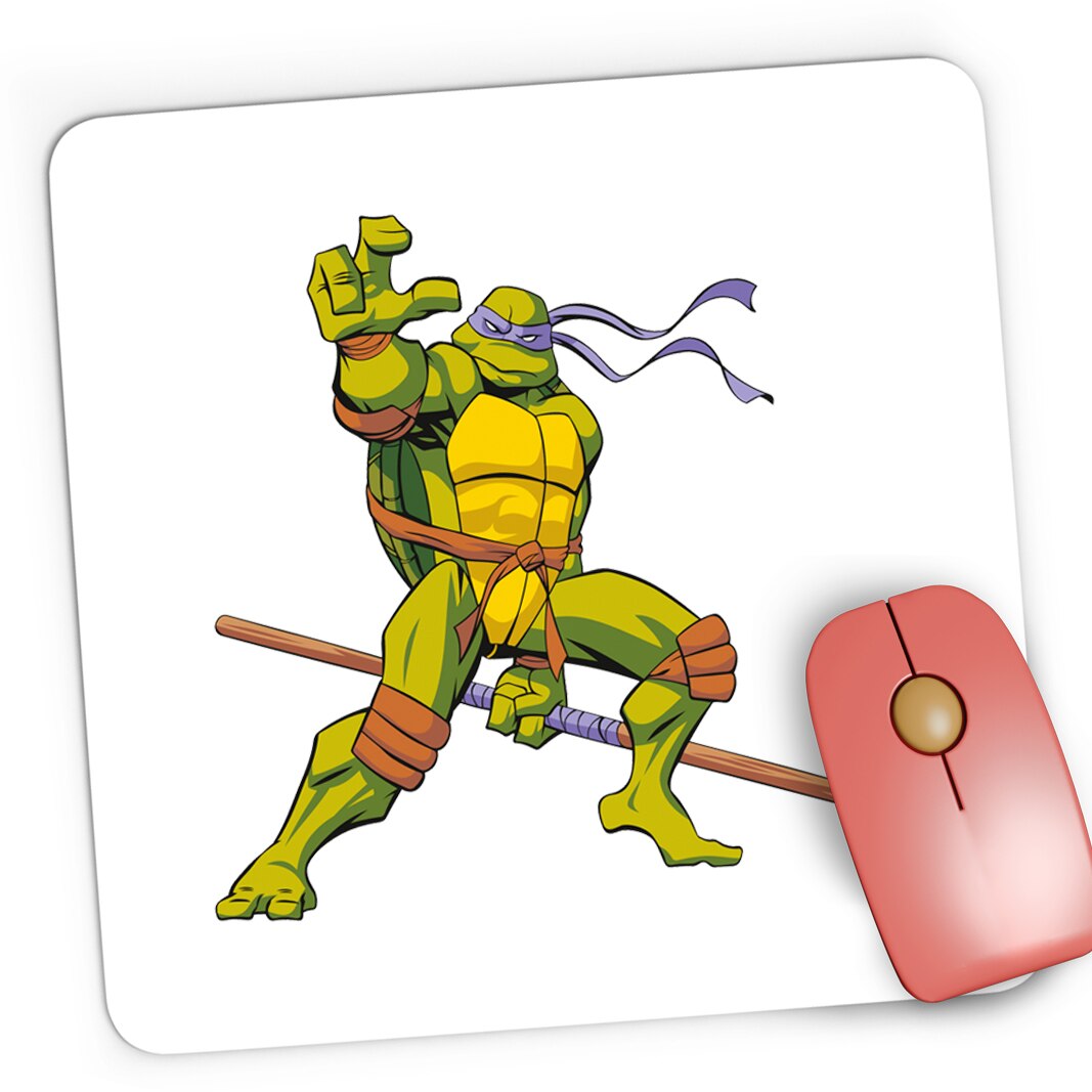 Mousepad Gaming TMNT Donatello Retro Gamer PS Fan Art Ninja Pizza ...