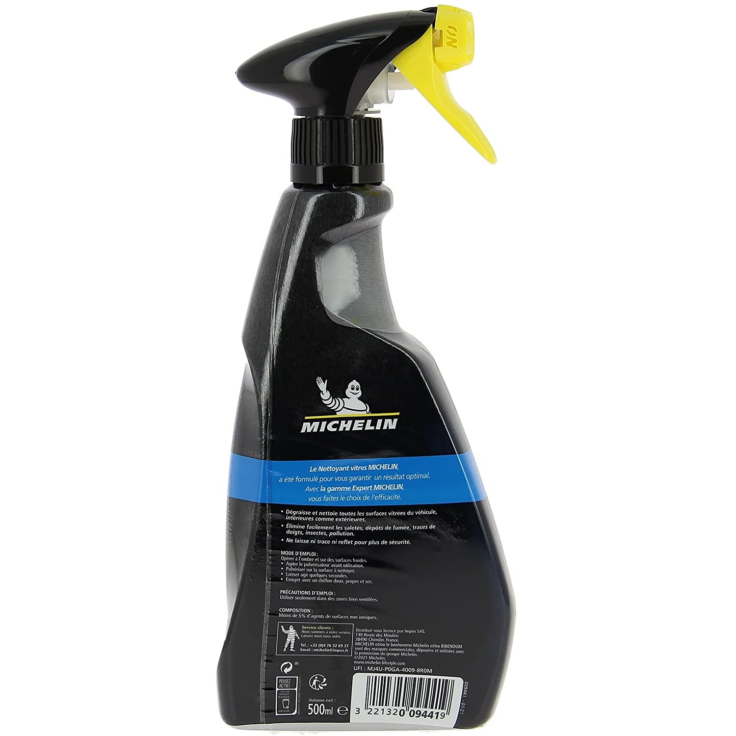 Solutie degresare si curatare geamuri cu aerosol Michelin Expert, 500 ml - eMAG.ro