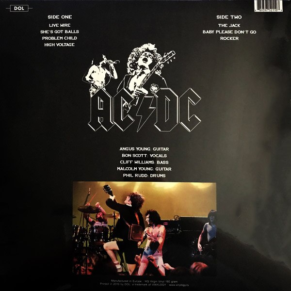 AC/DC - AC/DC - Live At Agora Ballroom, Cleveland, August 22nd, 1977 (Orange Vinyl) - eMAG.ro