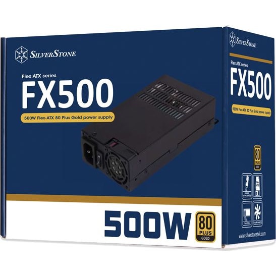 Sursa de alimentare SilverStone SST-FX500-G, TFX, 500W, PFC Activ - eMAG.ro