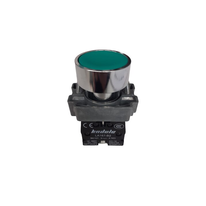 Buton verde fara retinere 1xNO 1xNC SPDT LA167-B2-BA35 - eMAG.ro