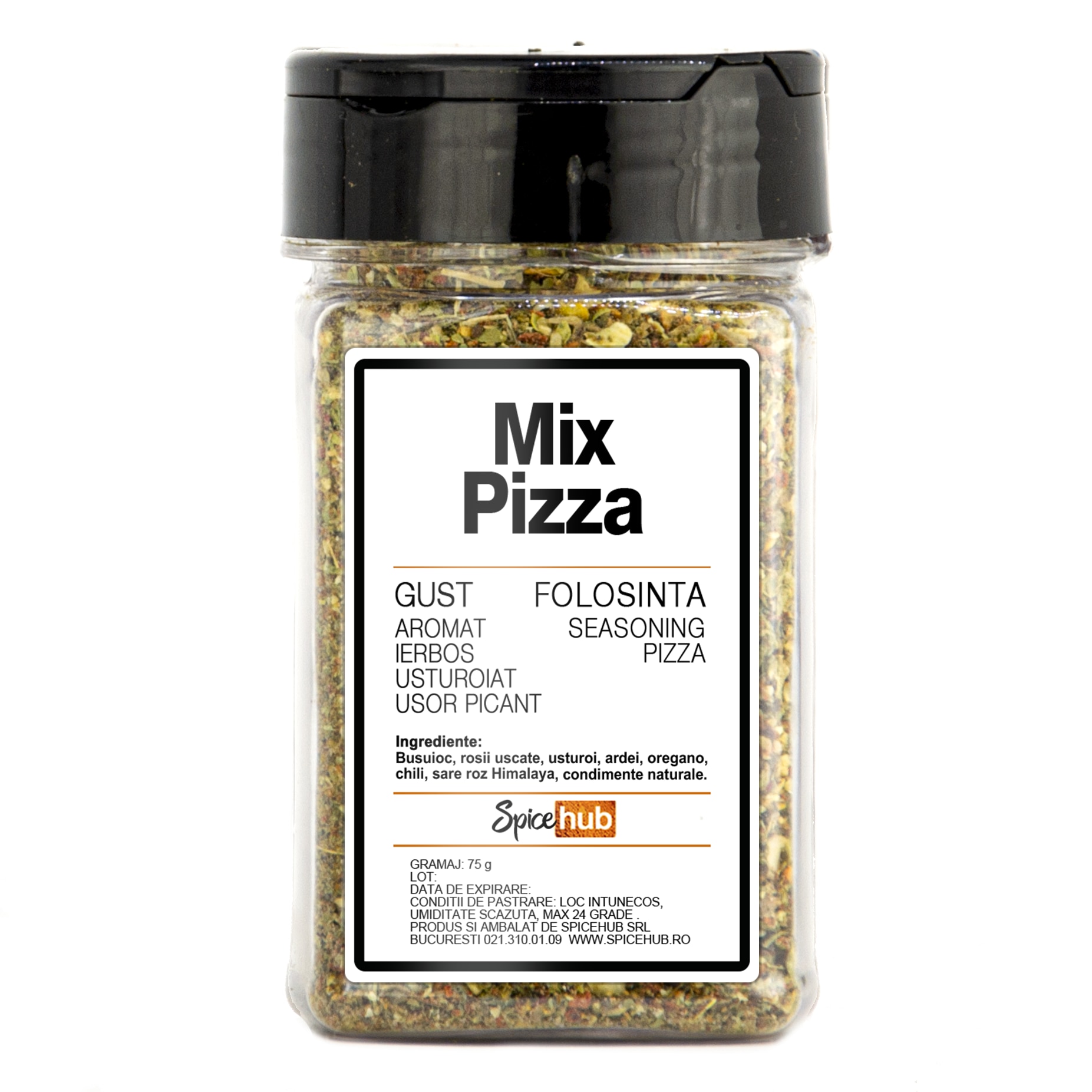 Condimente Mix Pizza 75 g - eMAG.ro