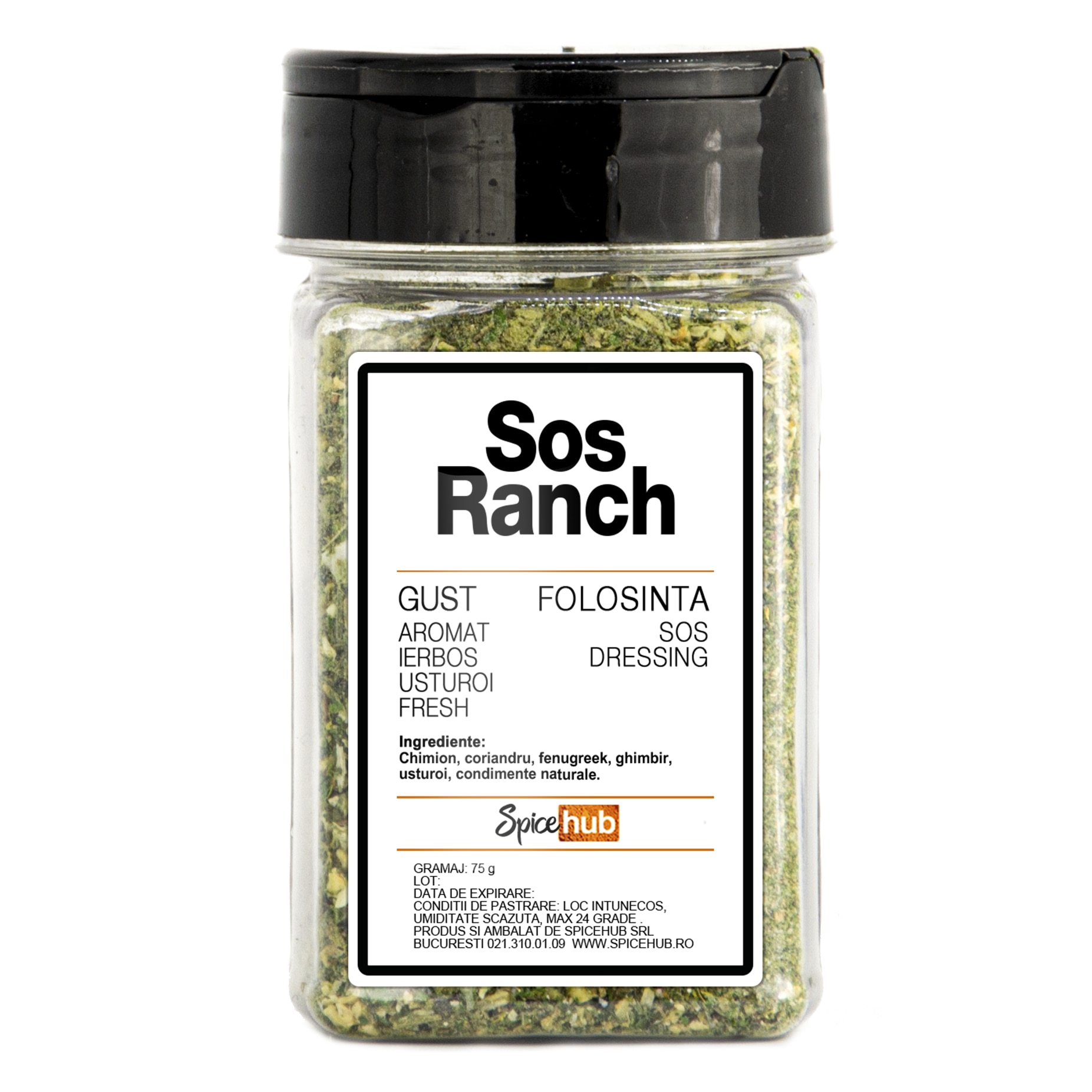 Condimente Sos Ranch 70 g - eMAG.ro