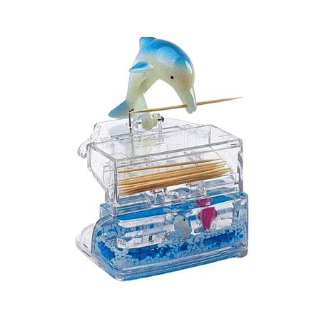 Fogpiszkáló adagoló, Dolphin, Automata, Műanyag - eMAG.hu