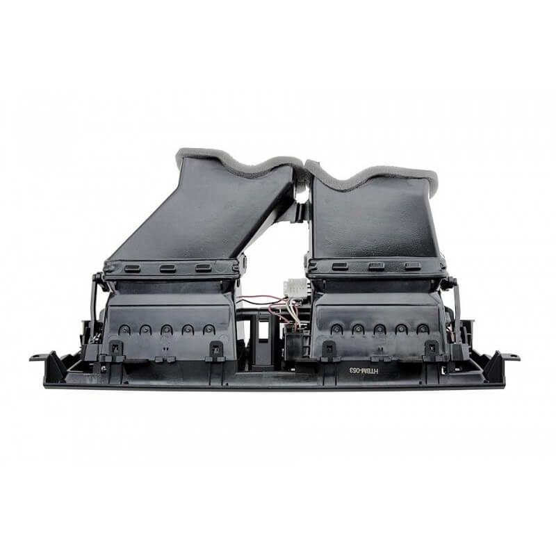 Grila ventilare interior centrala completa BMW Seria 5 F10/F11, cromat ...