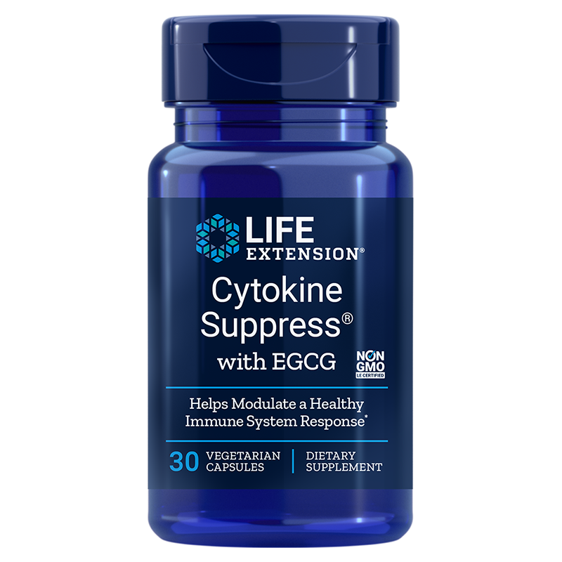 Supliment Alimentar Cytokine Suppress with EGCG 30 capsule - Life ...